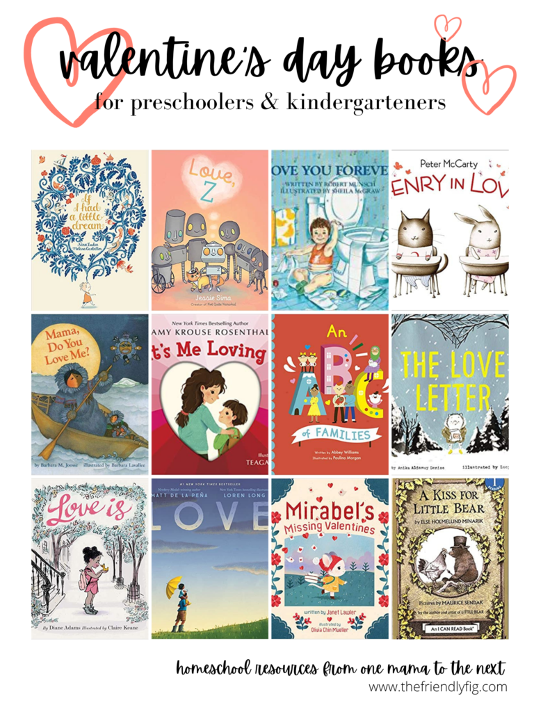 Homeschool Book Haul: Love & Valentine's Day Theme | The Friendly Fig
